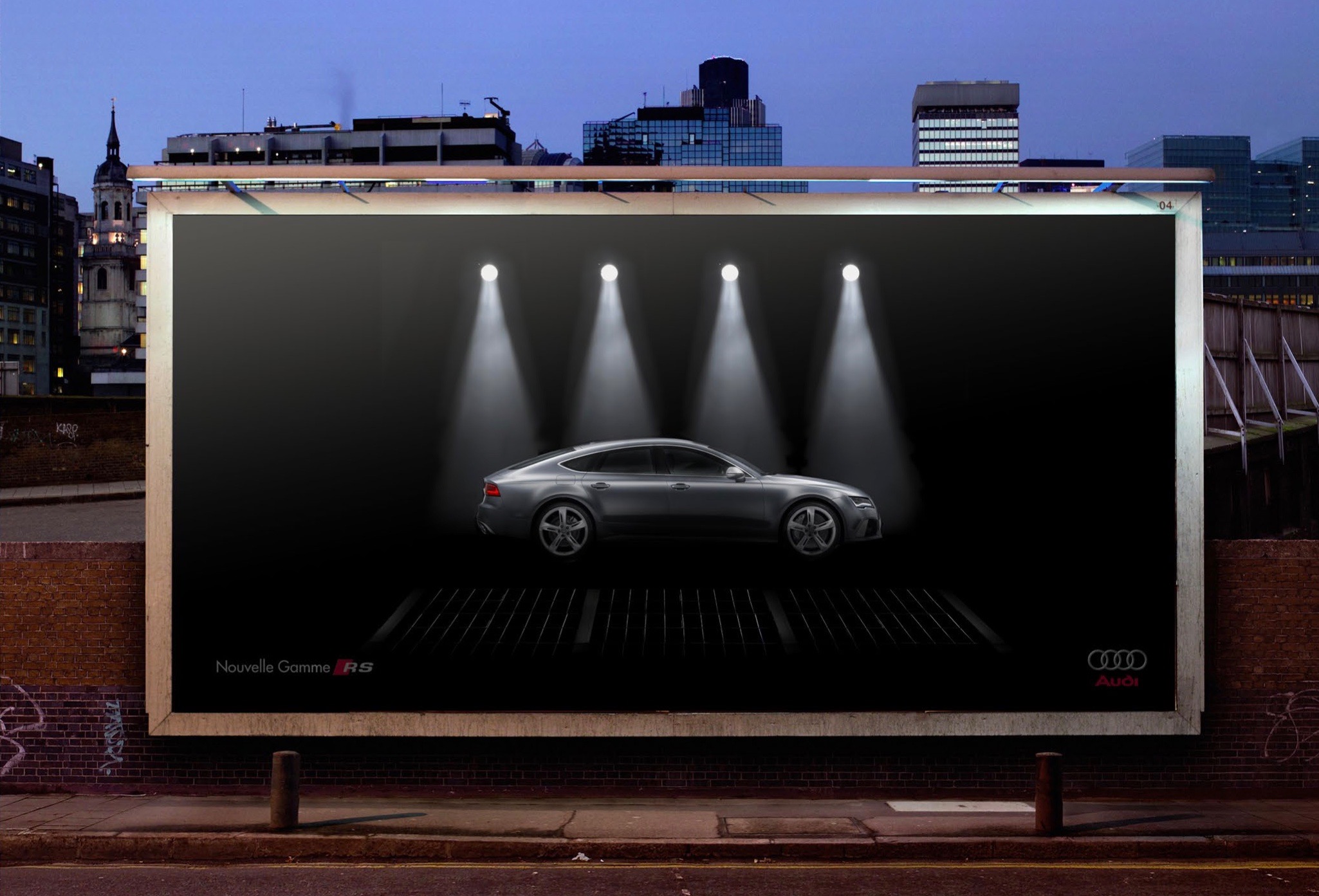 Photos publicitaires : Audi - Digital Drug - Production digitale